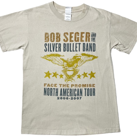 Gildan | Shirts | Bob Seger Face The Promise North American Tour 607 ...